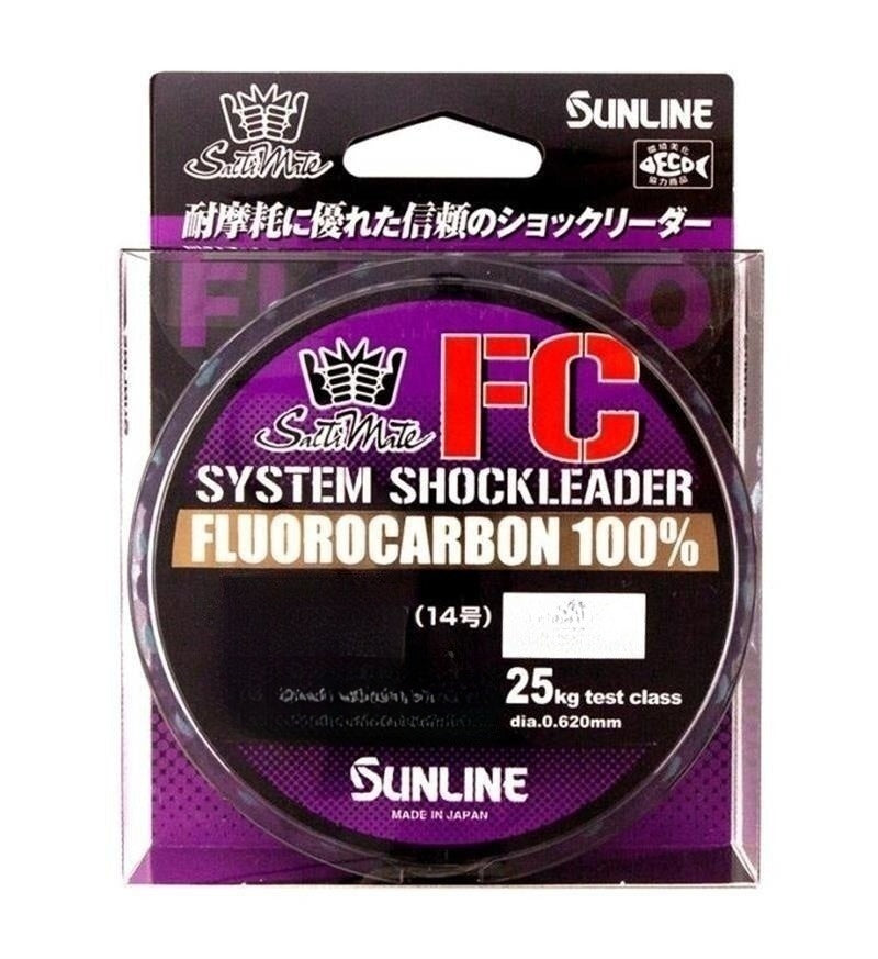 Sunline Fc System Shock 100% Fluorocarbon Fishing Leader – Fisho's Tackle World
