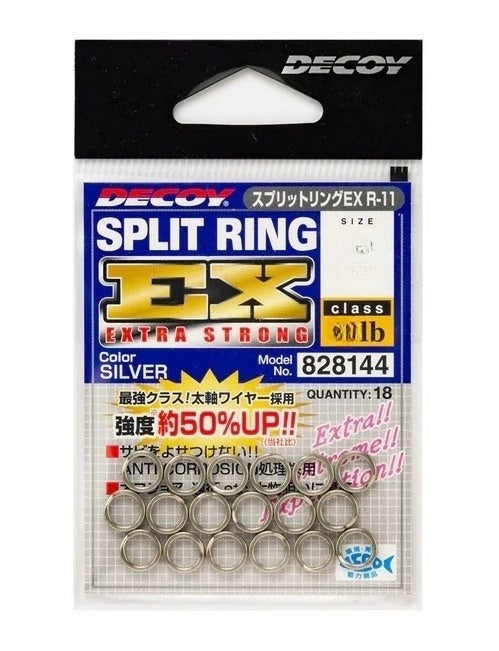 Decoy Extra Strong Split Rings – Fisho's Tackle World