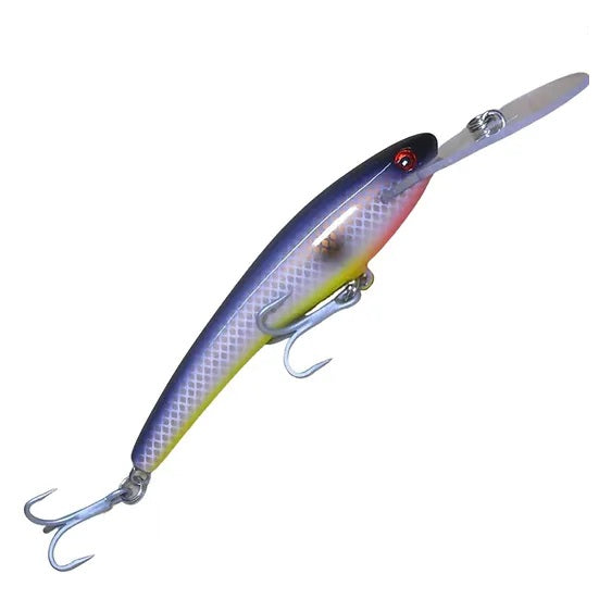 Lethal Lures Barra Slayer Elite 110mm 3m Diving Timber Hard Body Lure ...