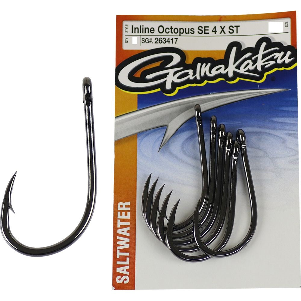 Gamakatsu Inline Octopus 4x Hooks – Fisho's Tackle World