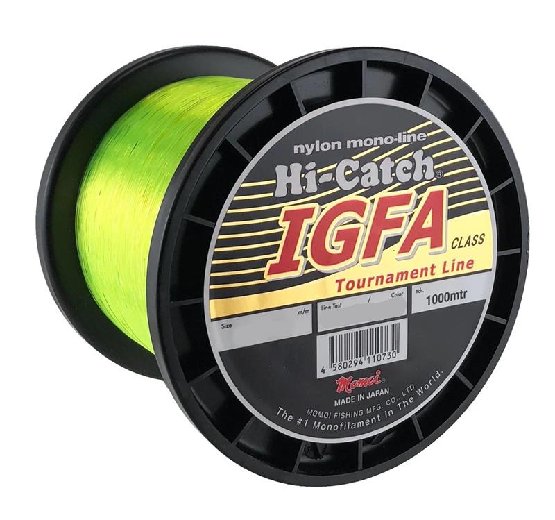 Momoi Hi-catch Igfa Monofilament Fishing Line Fluoro Yellow – Fisho's ...
