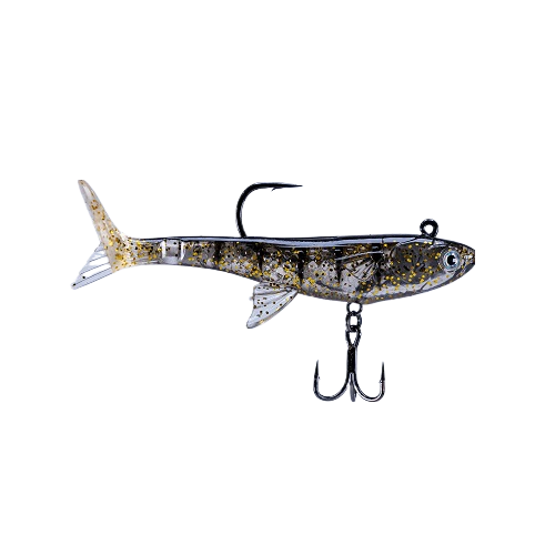 My Lure Box Barra Burner 120mm Pre-rigged Soft Plastic Swimbait Lure ...