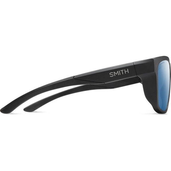 Smith Barra Polarised Sunglasses (matte Black Chromapop Blue Mirror ...