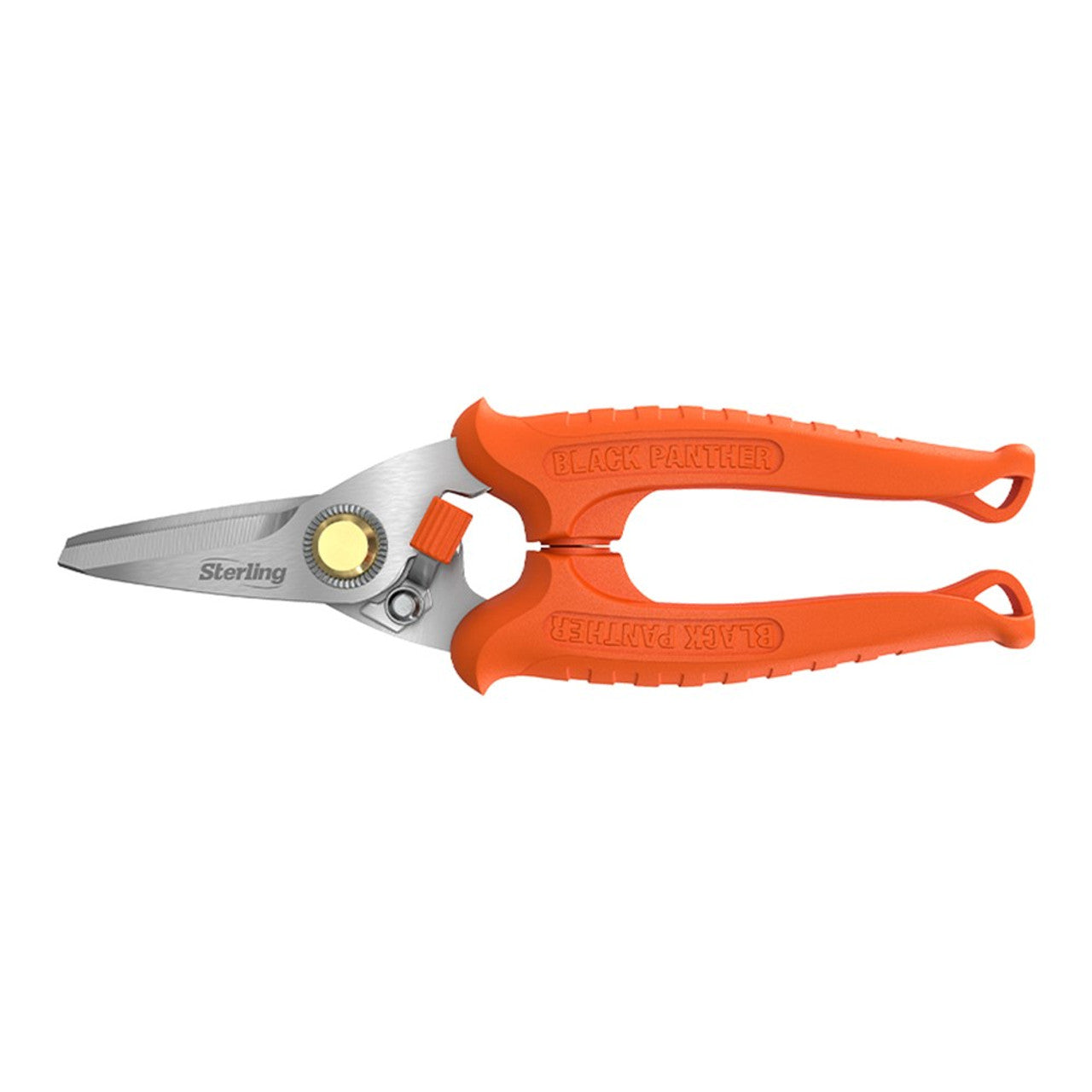 Black Panther 185mm Round Tip Industrial Snips Orange - Fisho's Tackle ...