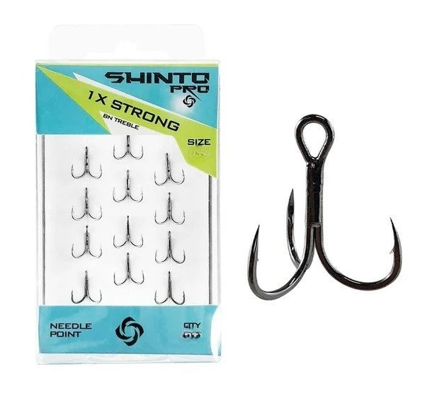 Shinto Pro 1x Strong Treble Hooks > – Fisho's Tackle World