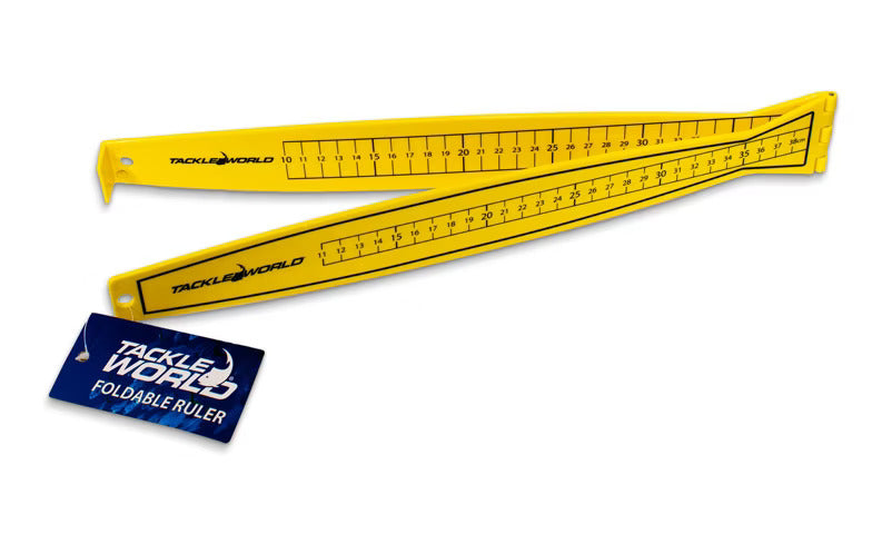 Tackle World Foldable Plastic Ruler Yellow – Fisho's Tackle World